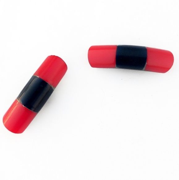 Vintage | Jewelry | Vintage 93s Art Deco Bakelite Shoefur Clips | Poshmark